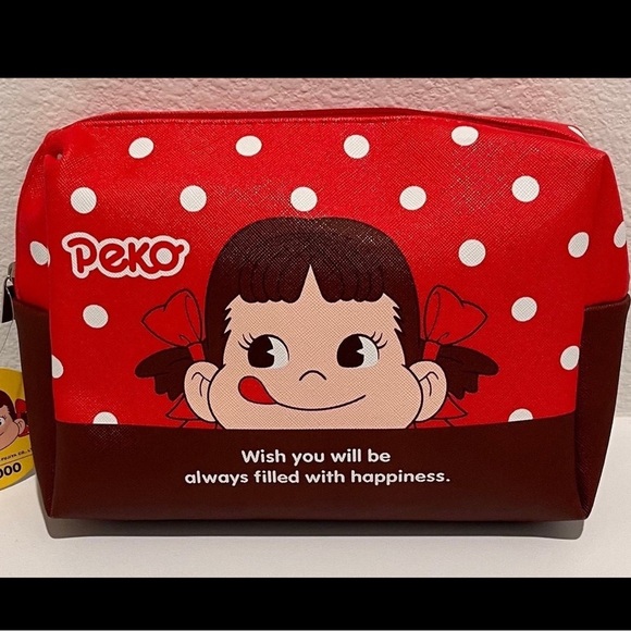 Bags | Japanese Fujiya Milky Peko Chan Bag | Poshmark